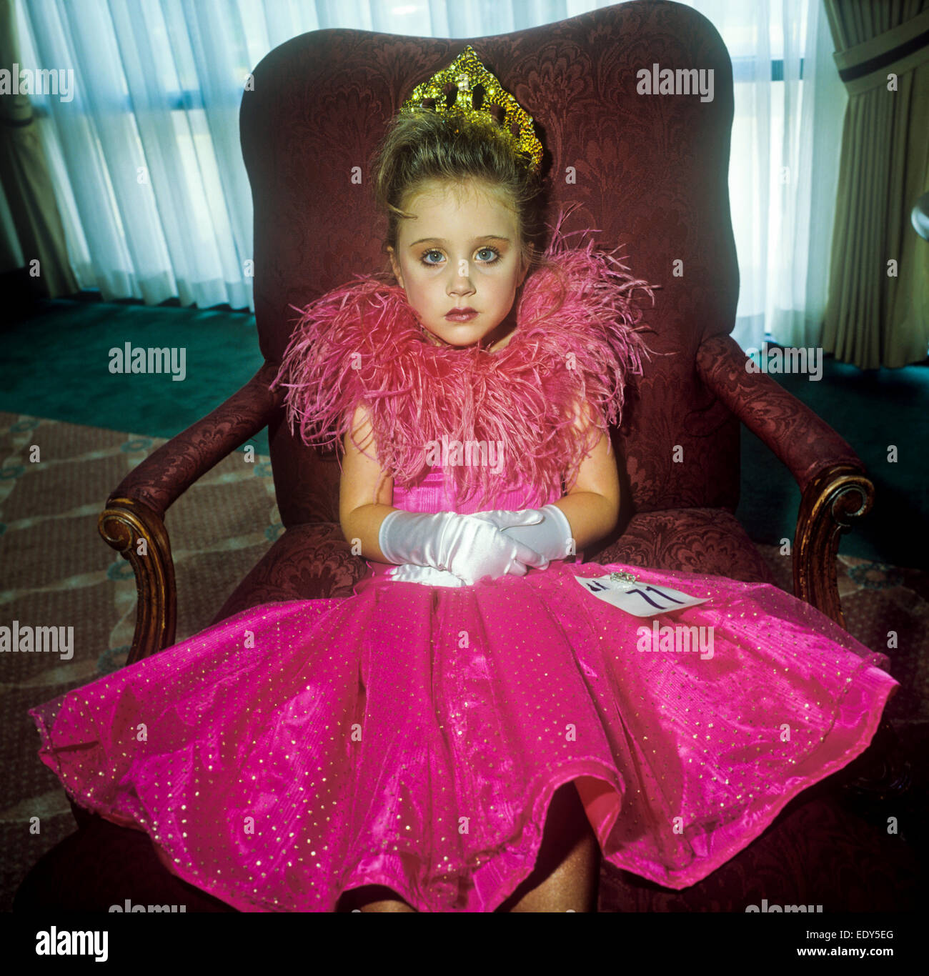 ATLANTA, USA. - OCTOBER 1: American children competes in a beauty ...