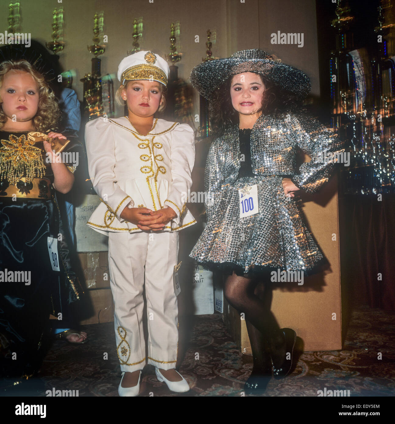 ATLANTA, USA. - OCTOBER 1: American children competes in a beauty ...