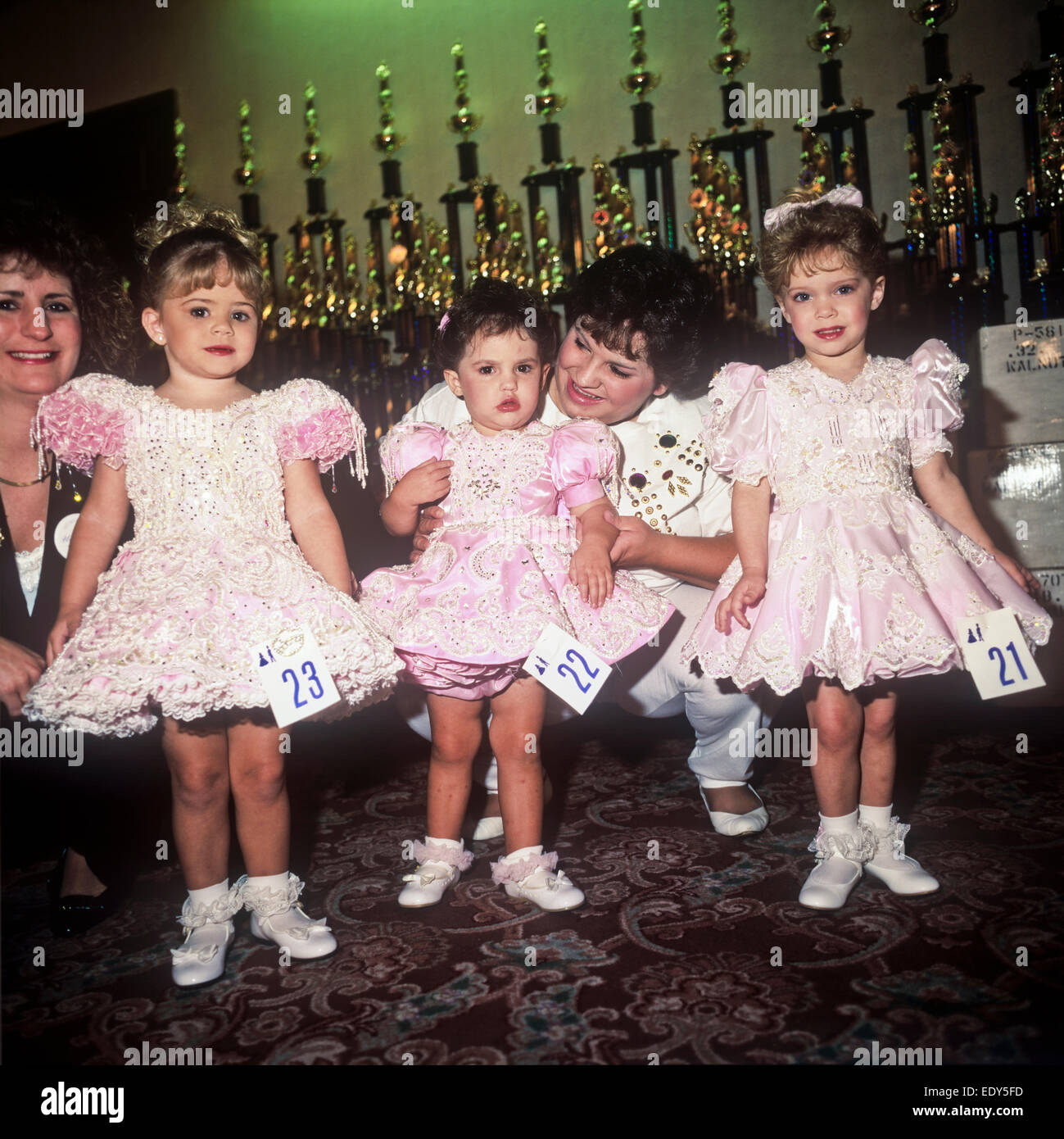 ATLANTA, USA. - OCTOBER 1: American children competes in a beauty ...