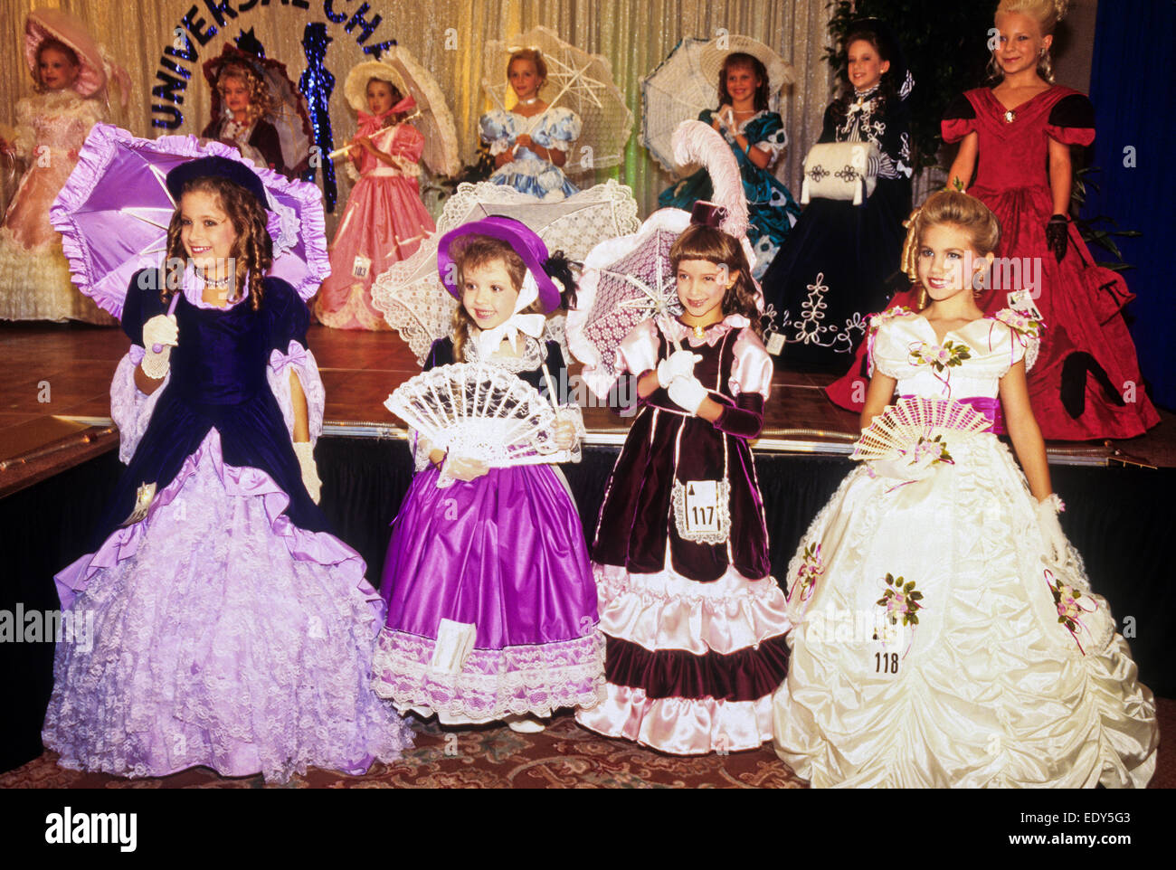 ATLANTA, USA. - OCTOBER 1: American children competes in a beauty ...