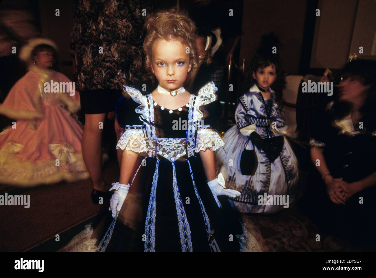 ATLANTA, USA. - OCTOBER 1: American children competes in a beauty ...