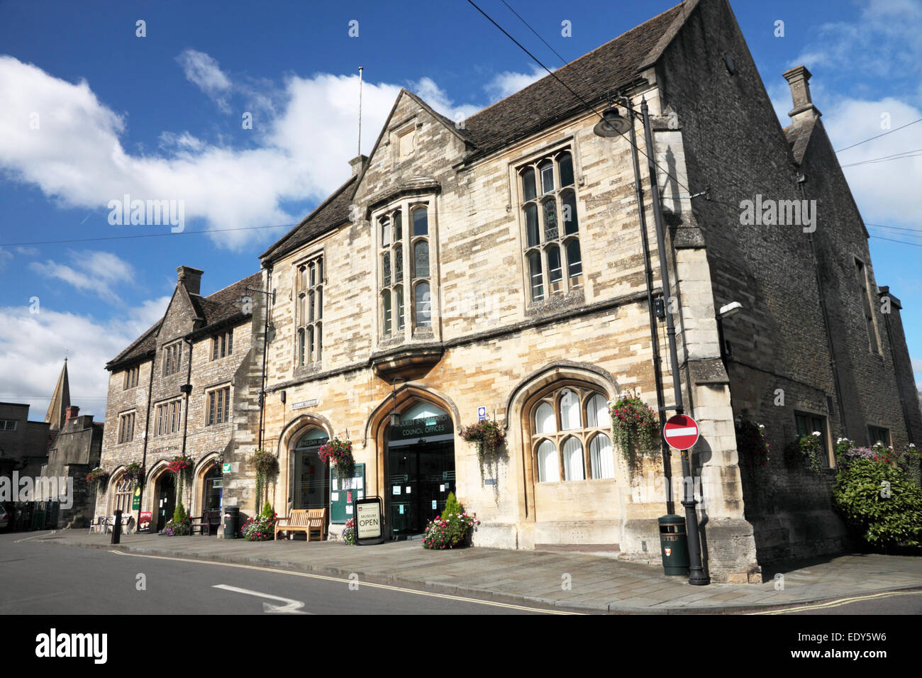 A Gothic style building in an English country town Stock Photo - Alamy