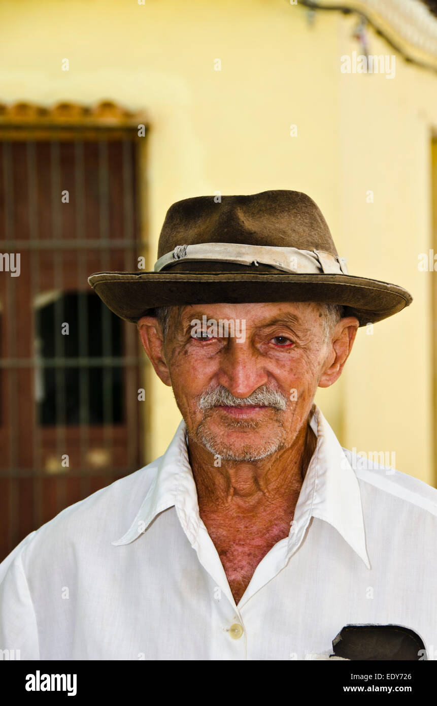 Cuban cowboy in Trinidad, Cuba Stock Photo - Alamy