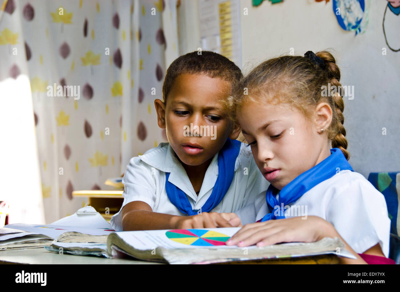 Cute girls in school hi-res stock photography and images - Alamy