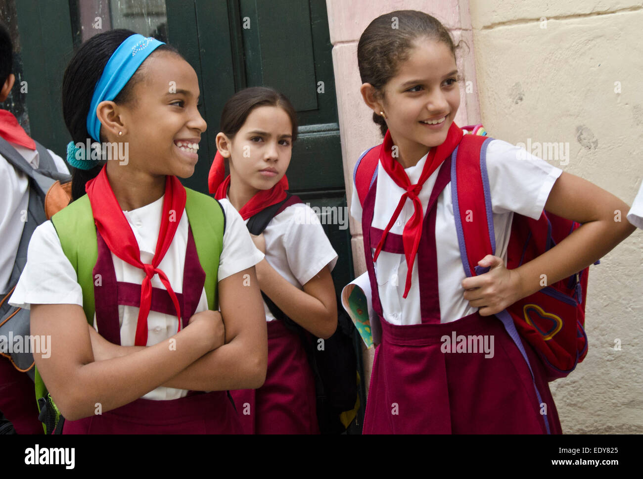 Havana Cuba Beach Girls