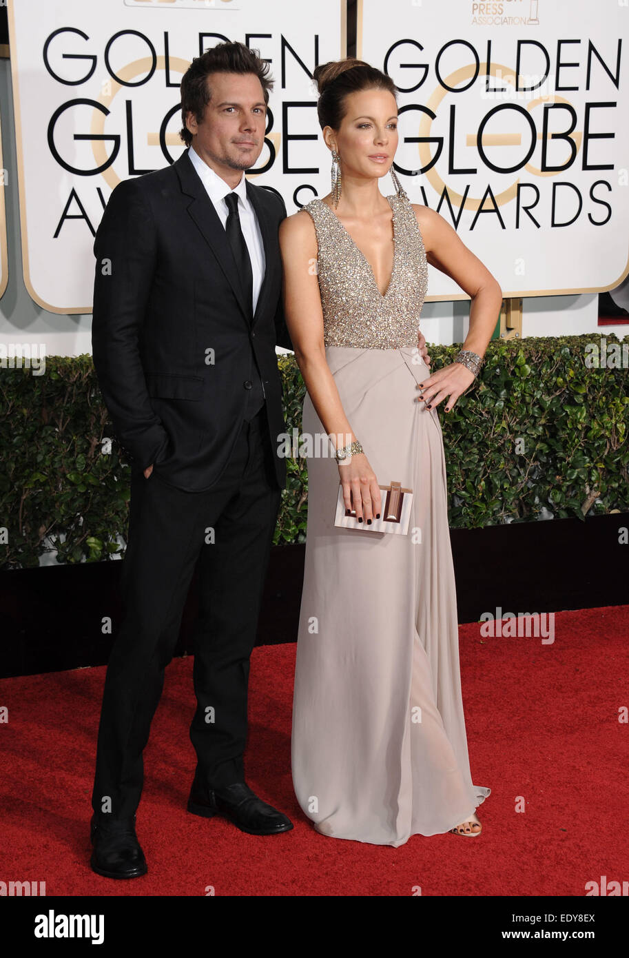 Los Angeles, California, USA. 11th Jan, 2015. Len Wiseman, Kate ...