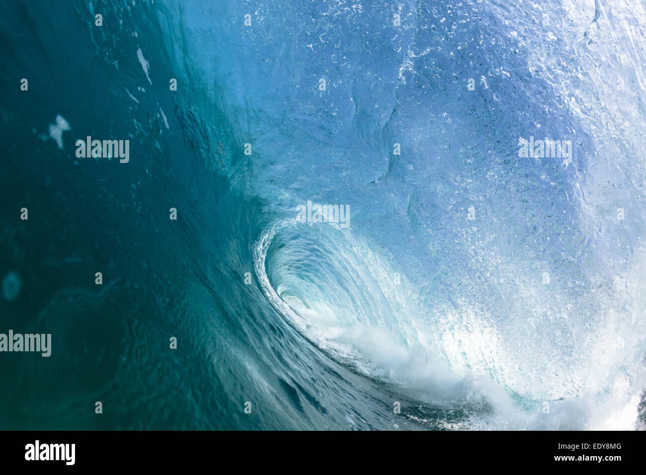Ocean blue wave swimming water photo inside closeup encounter of ...