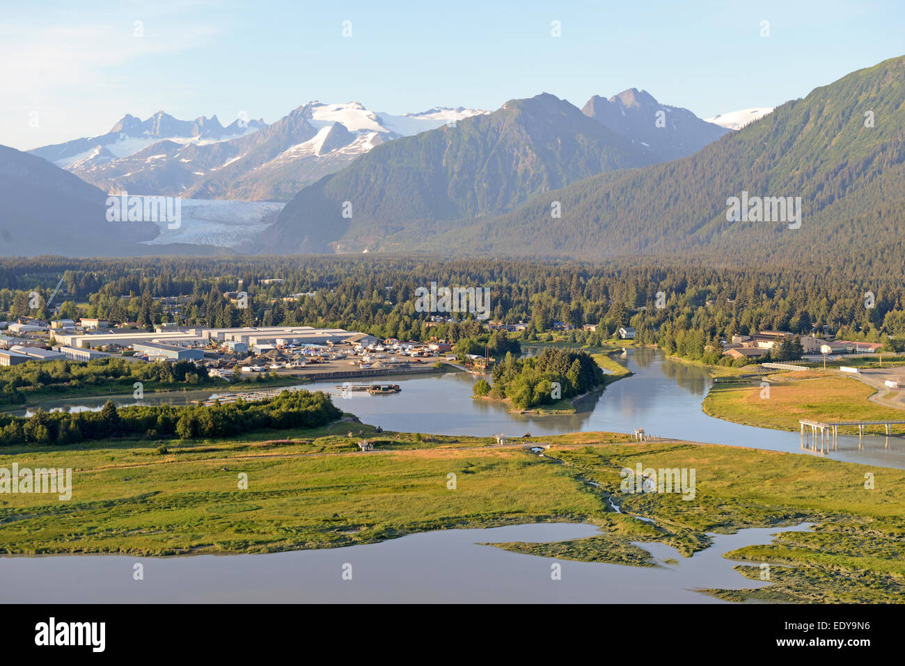 Wilderness landscape, Juneau, Alaska Stock Photo - Alamy