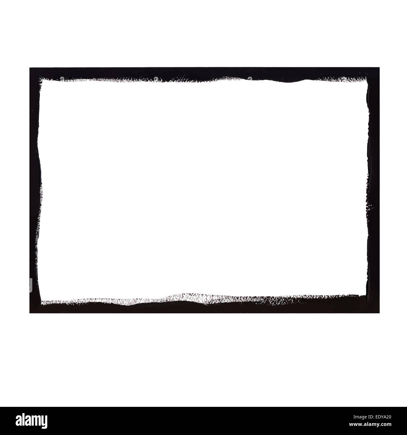 Black grunge frame Stock Photo - Alamy