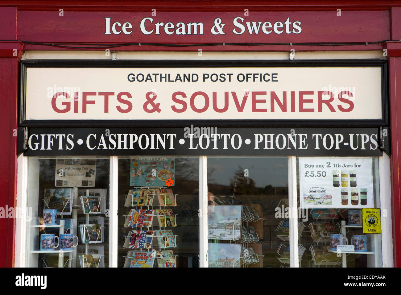 UK, England, Yorkshire, Goathland, Heartbeat filming location, mis ...