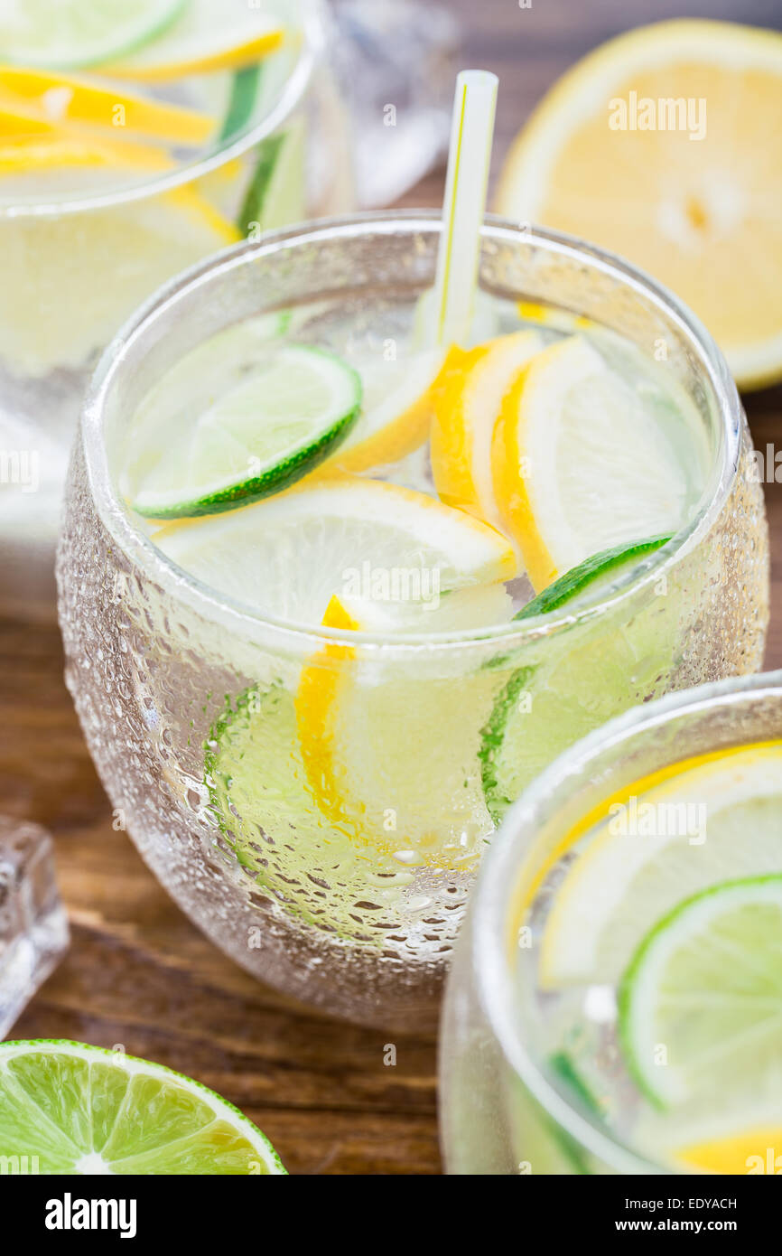 Cold fresh lemonade Stock Photo - Alamy