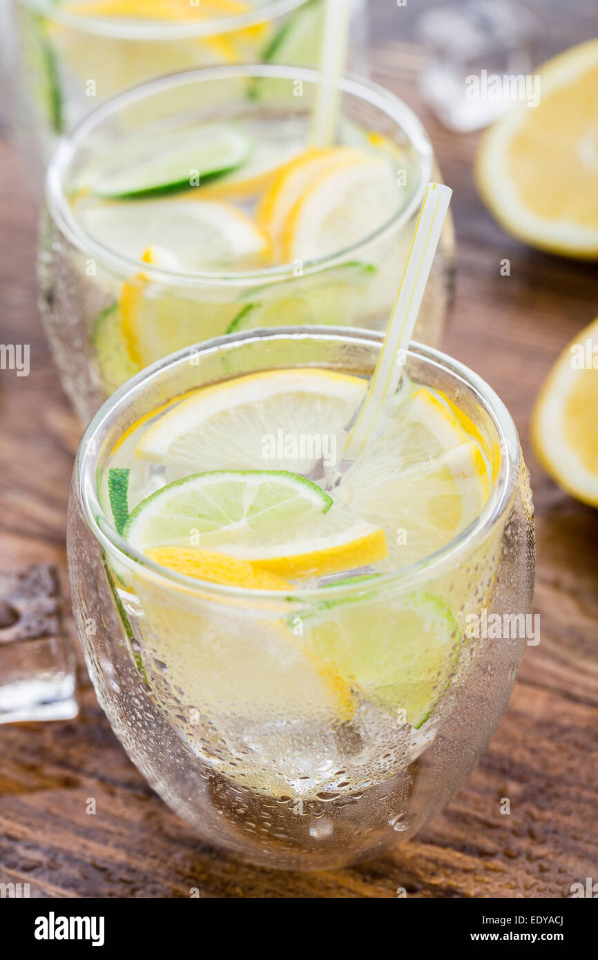 Cold fresh lemonade Stock Photo - Alamy