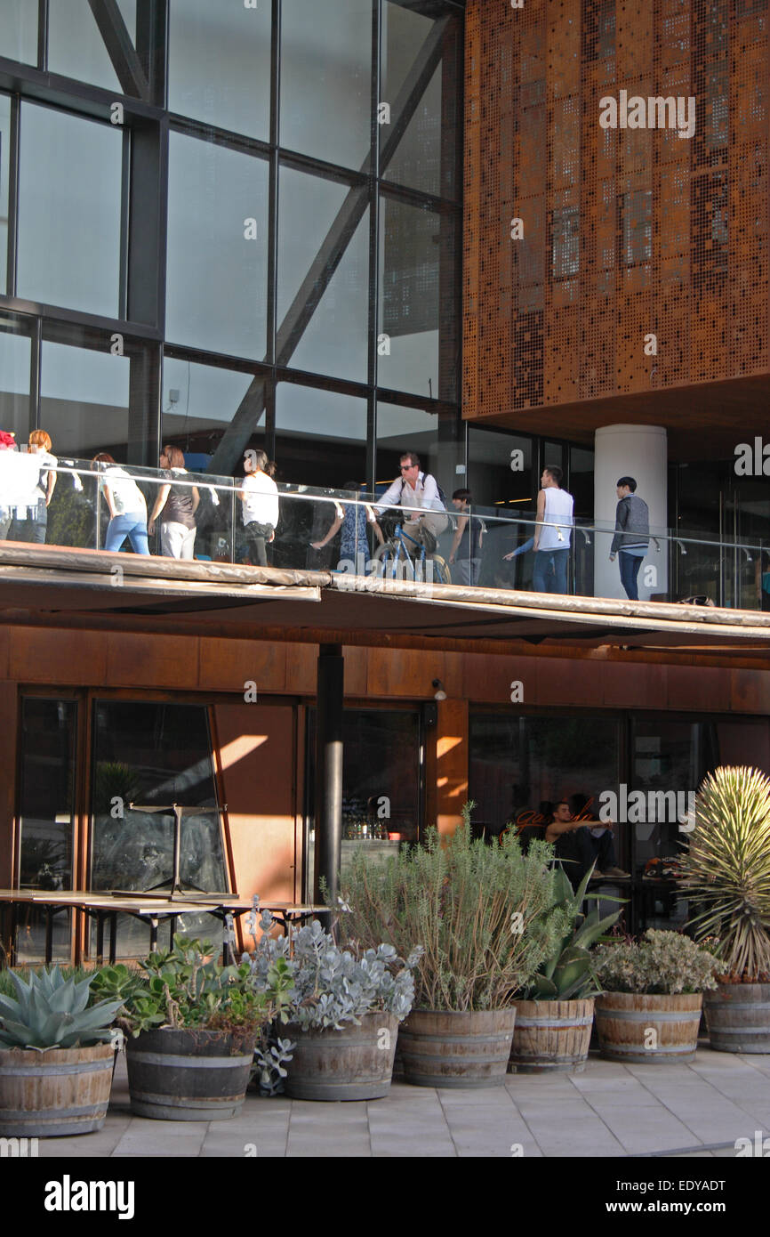 The Gabriela Mistral Cultural Centre, or GAM, in Santiago, Chile Stock ...