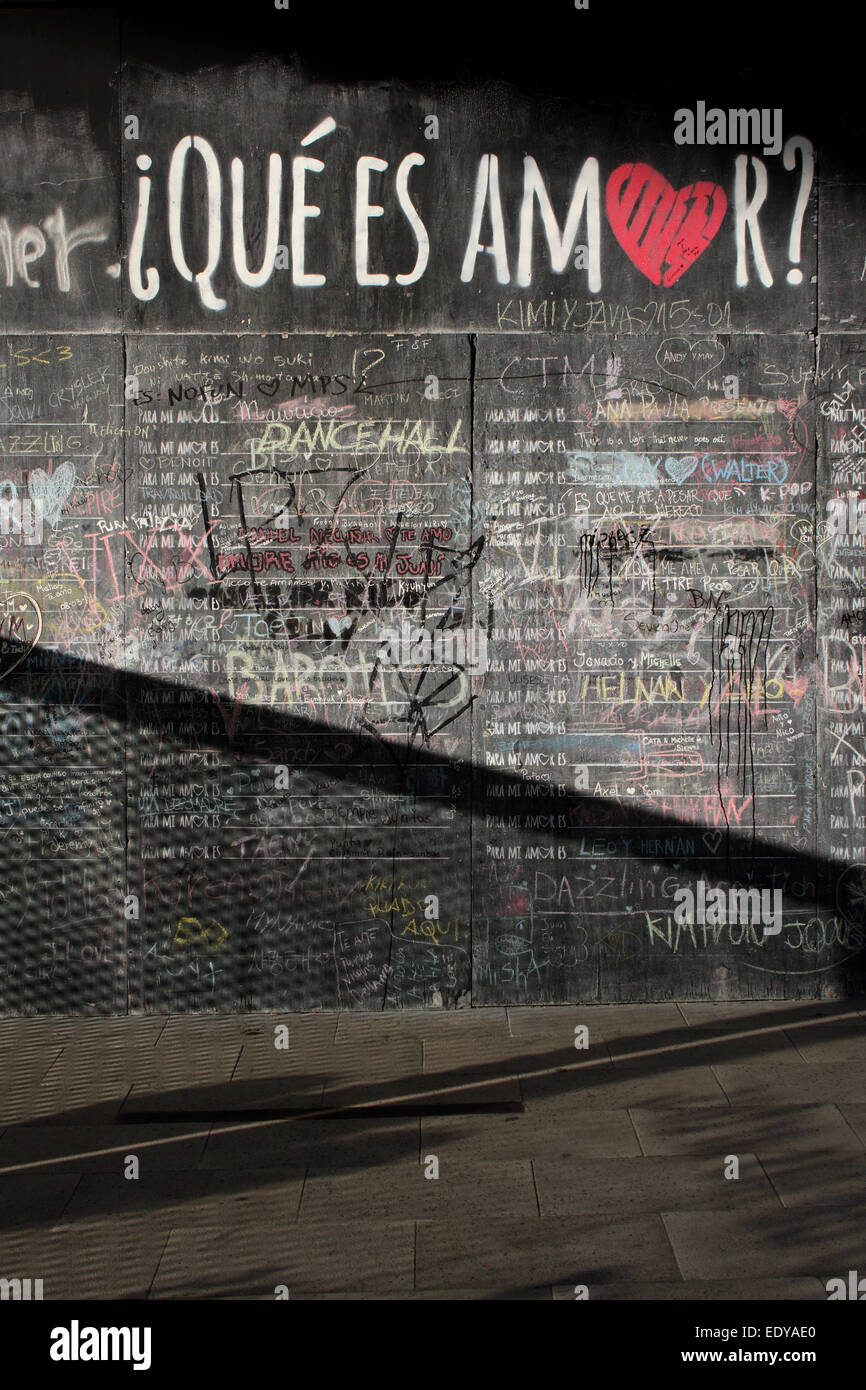 The Gabriela Mistral Cultural Centre, or GAM, in Santiago, Chile Stock ...