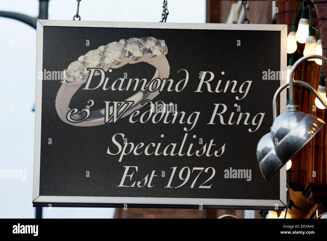 Shop signs jewellery quarter birmingham hi-res stock photography and ...