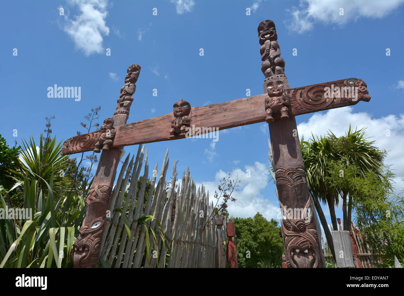 Maori Gate High Resolution Stock Photography and Images - Alamy
