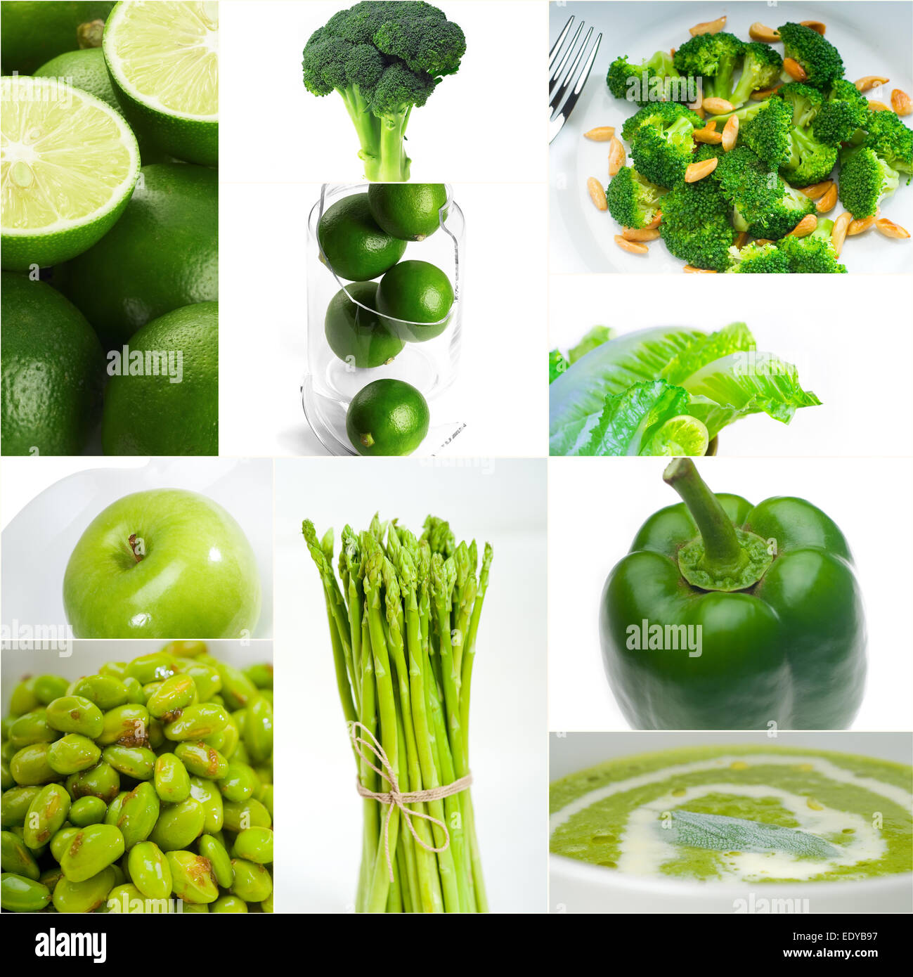 Healthy vegetables fruit food collage hi-res stock photography and images - Alamy