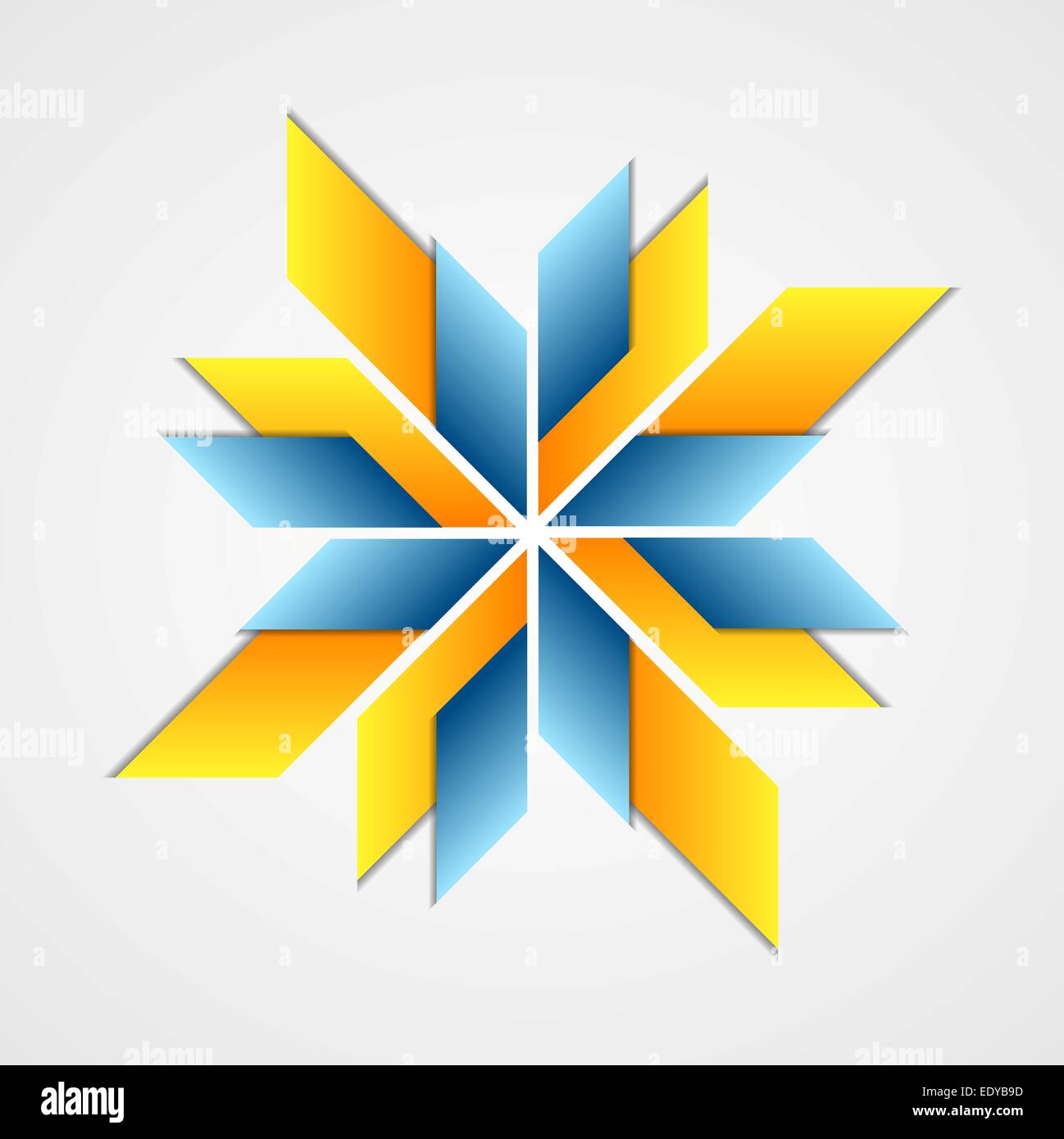 Abstract corporate logo design. Vector background Stock Photo - Alamy