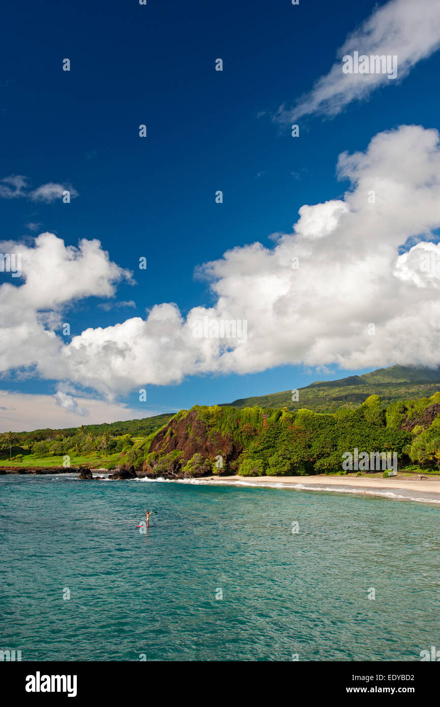 Hamoa beach, Maui Stock Photo - Alamy