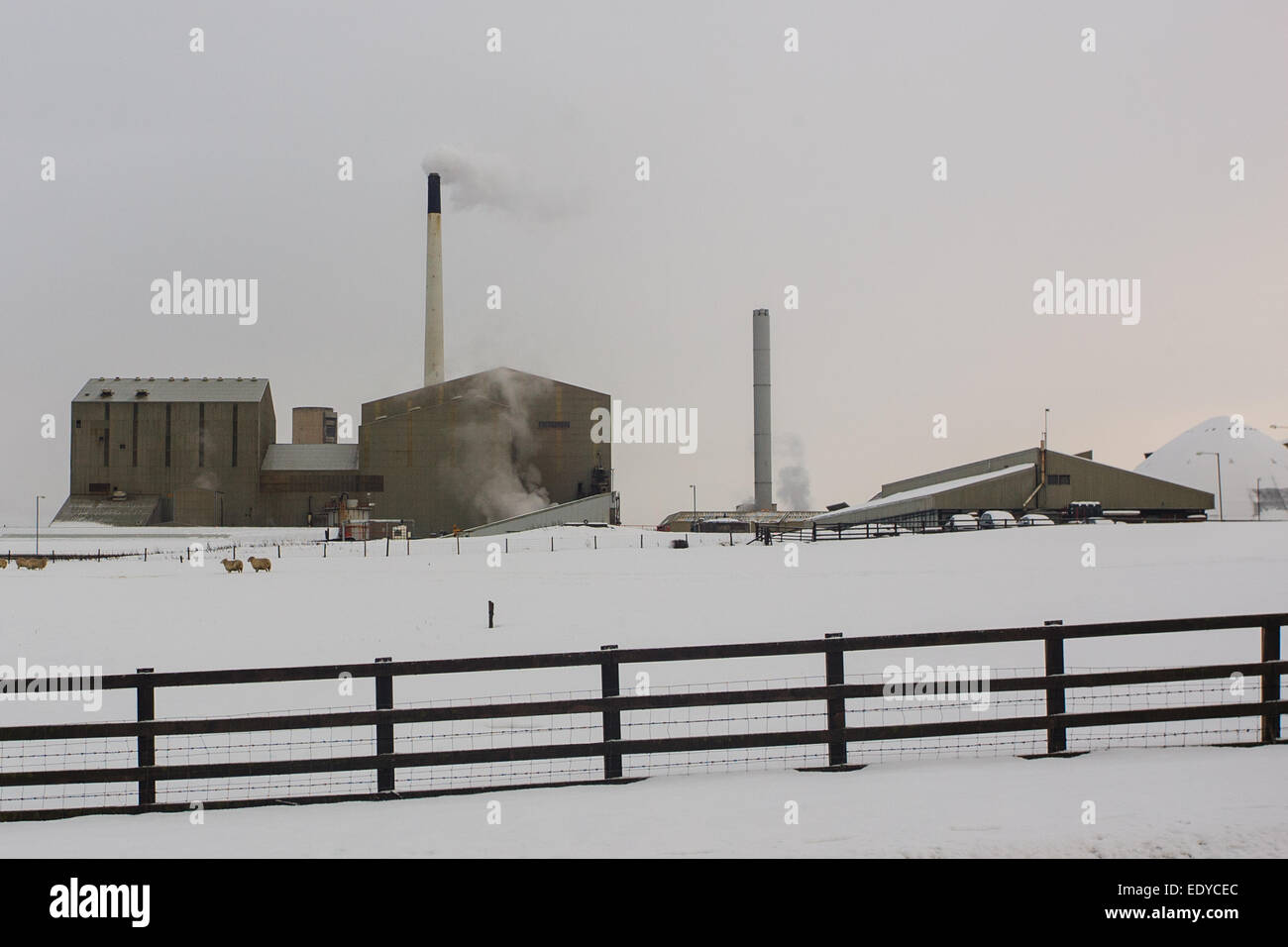 The site of Cleveland Potash at Boulby Mine, located North of the ...