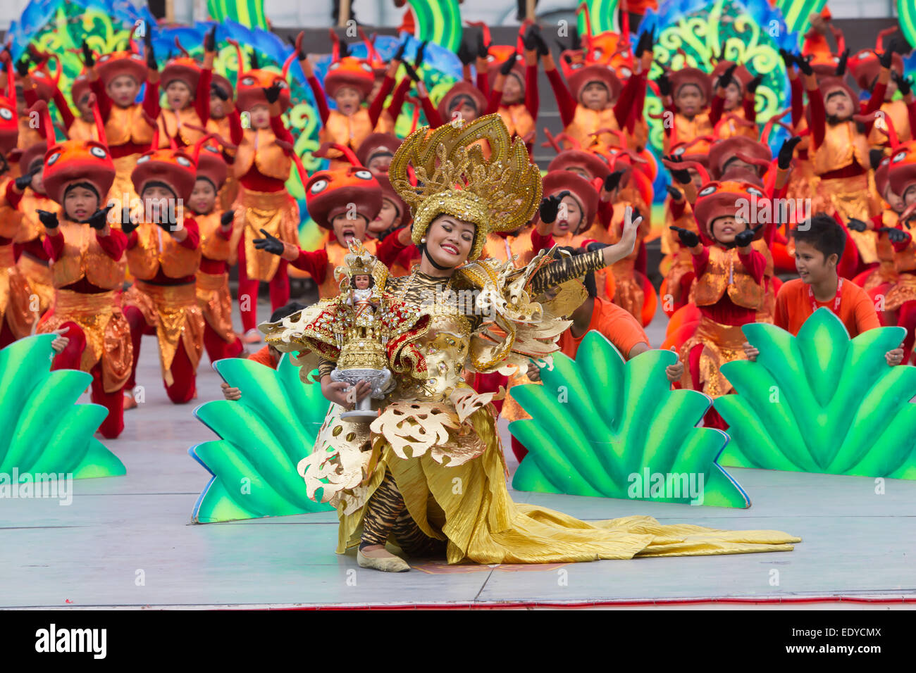 Cebu City, Philippines. 11th January, 2015. Sinulog,one of the largest ...
