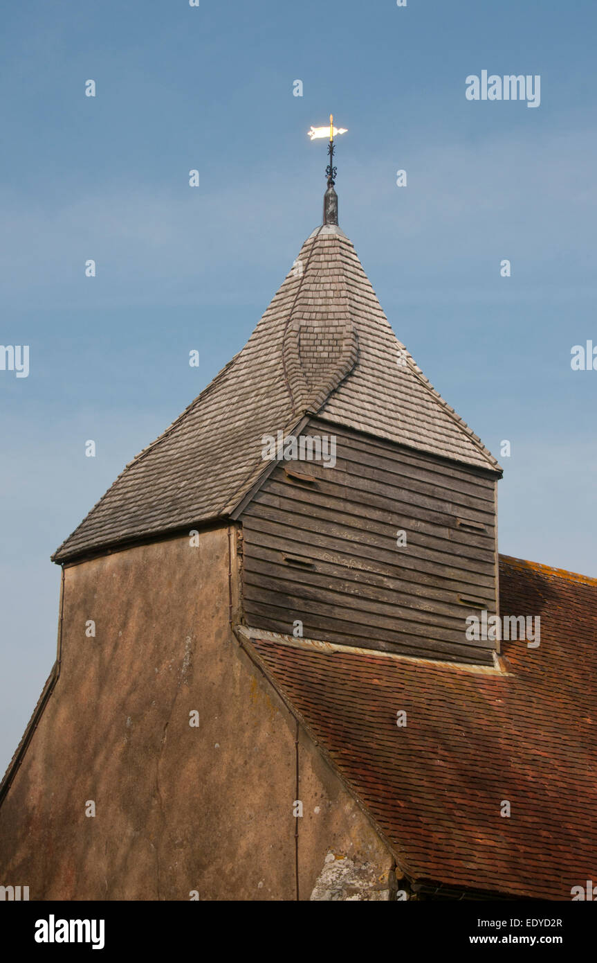 Bell Tower Wood Church Saint High Resolution Stock Photography and ...