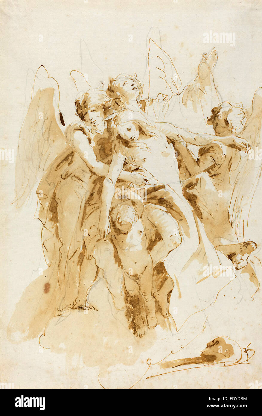 Giovanni Battista Tiepolo (Italian, 1696 - 1770), Saint Mary Magdalene ...