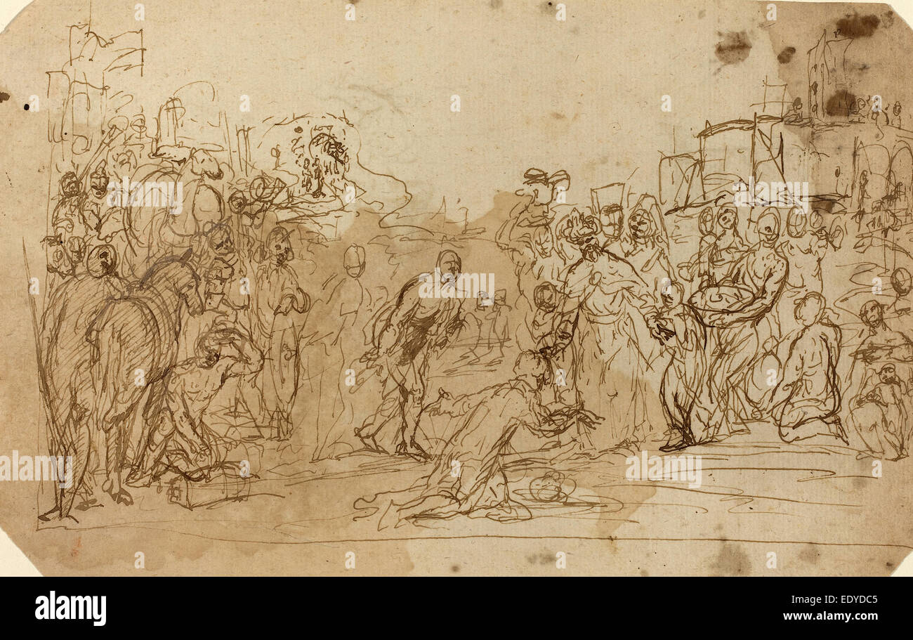 Attributed to Donato Creti (Italian, 1671 - 1749), The Adoration of the ...