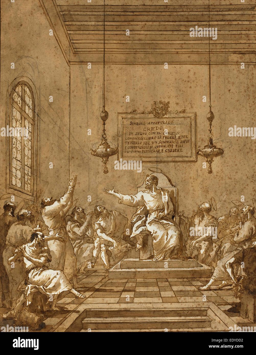 Giovanni Domenico Tiepolo (Italian, 1727 - 1804), The Apostles' Creed ...