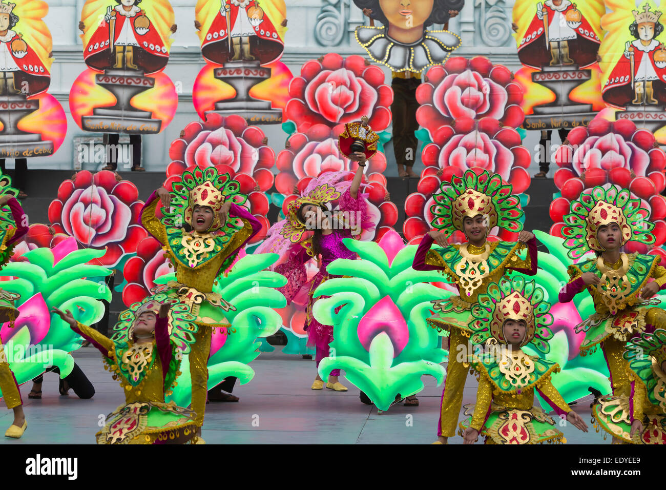 Cebu City, Philippines. 11th January, 2015. Sinulog,one of the largest ...