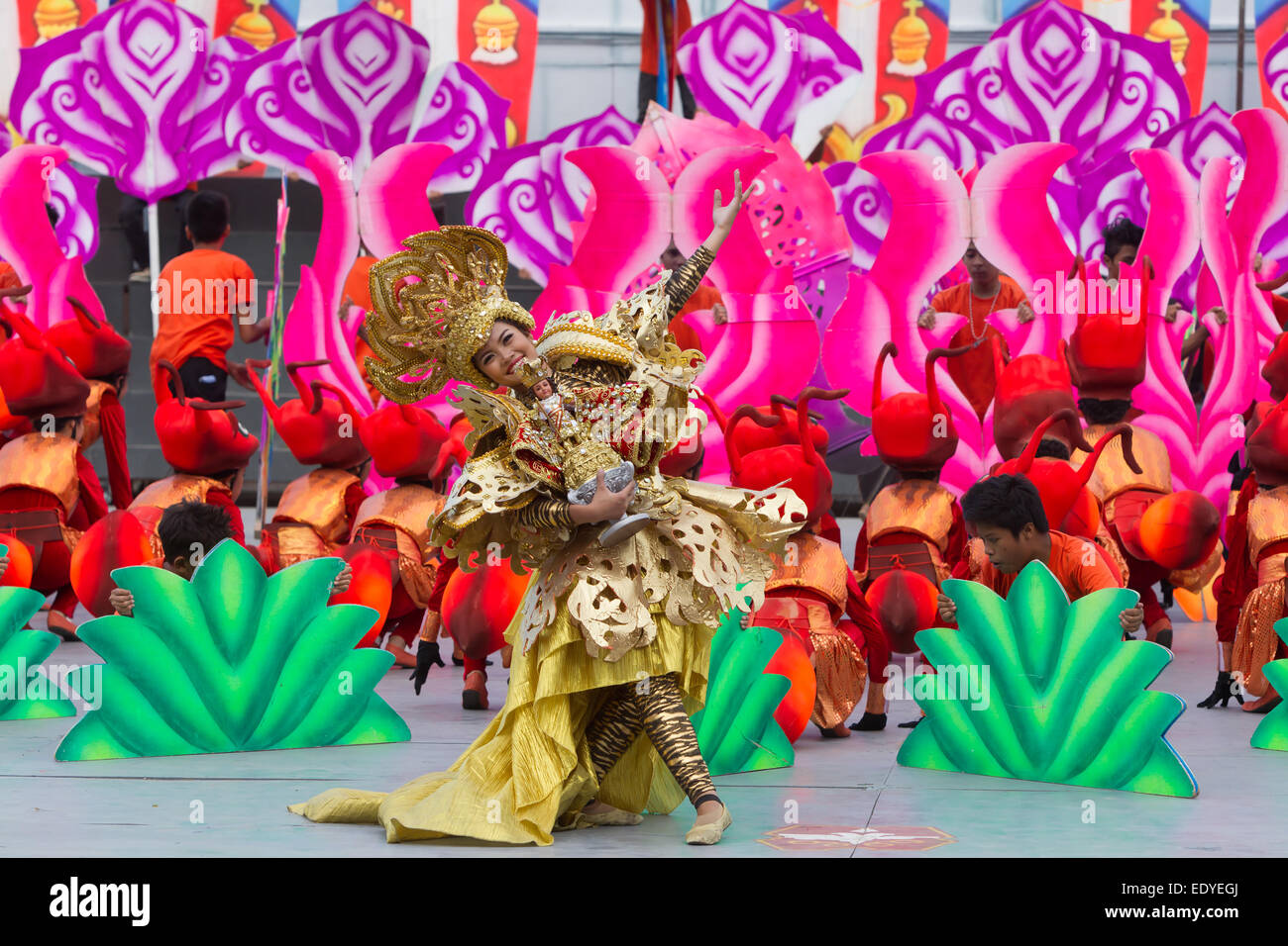 Cebu City, Philippines. 11th January, 2015. Sinulog,one of the largest ...