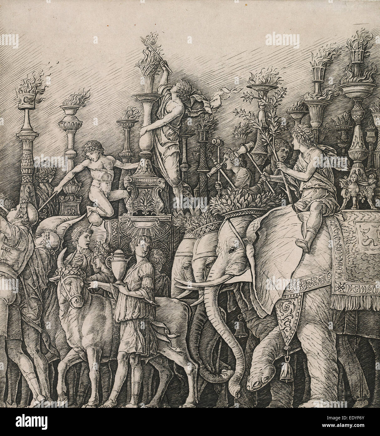 Workshop of Andrea Mantegna or Attributed to Zoan Andrea, The Triumph ...