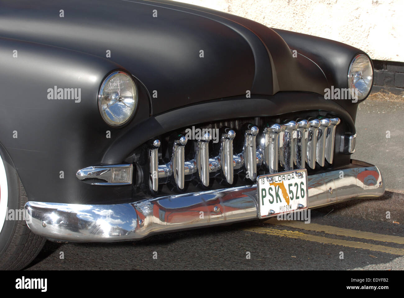 1952 Hudson Lead Sled chopped, channeled and lowered custom car Stock ...