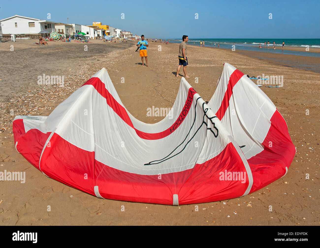 La Antilla beach - kite surf, Lepe, Huelva province, Region of ...