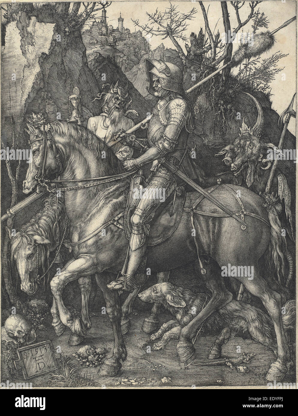 The knight, death and the devil hi-res stock photography and images - Alamy