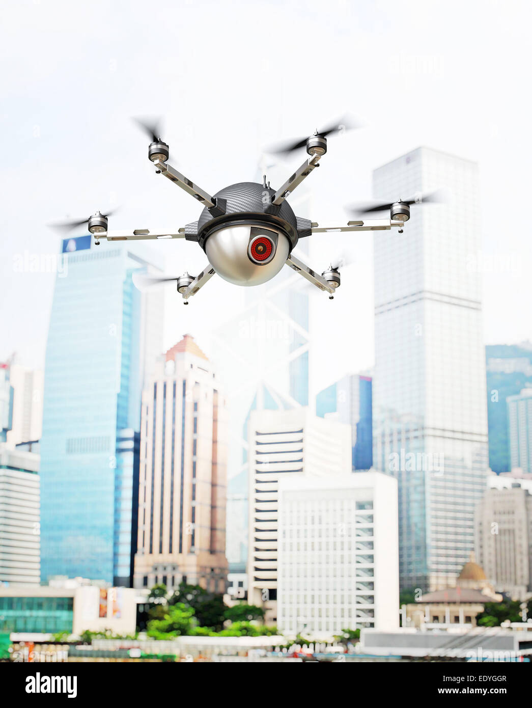 3d image of futuristic spy camera drone Stock Photo - Alamy