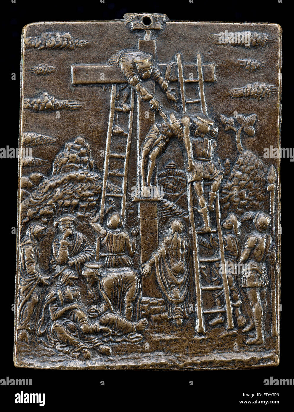North Italian 15th or 16th Century, Christ Taken Down from the Cross ...
