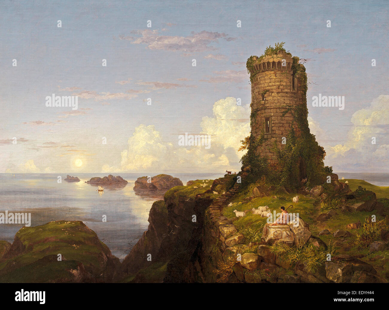 Ruined tower hi-res stock photography and images - Alamy
