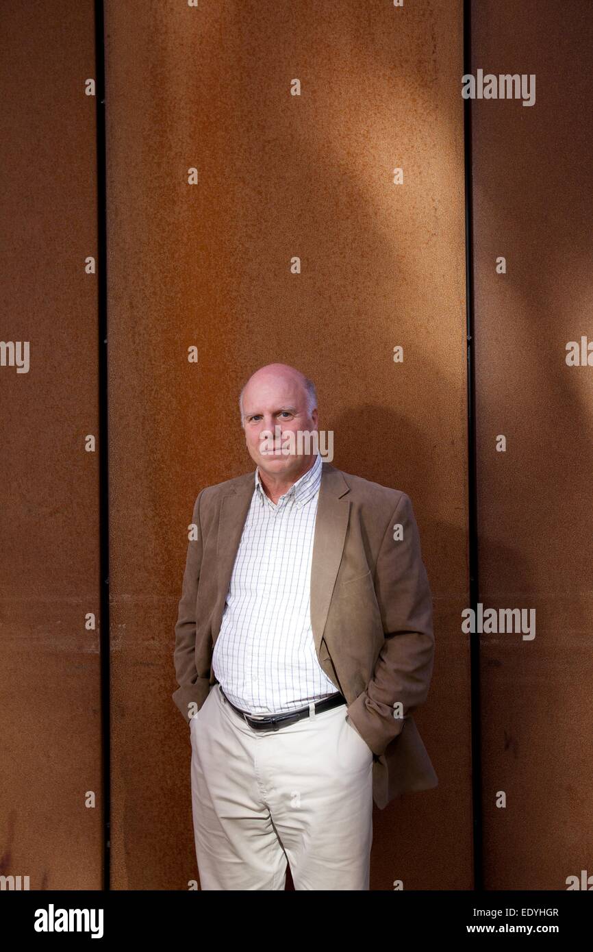 portrait of author Peter Robinson Stock Photo - Alamy