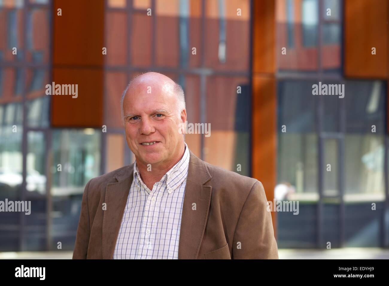 portrait of author Peter Robinson Stock Photo - Alamy
