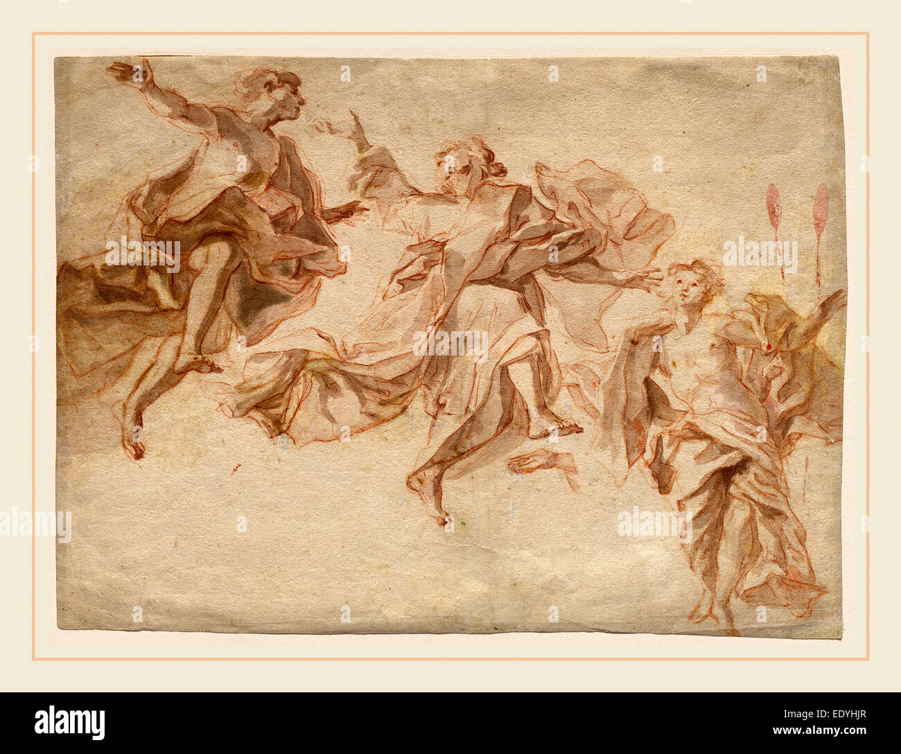 Cosmas Damian Asam, German (1686-1739), The Ascension of Christ, 1720 ...