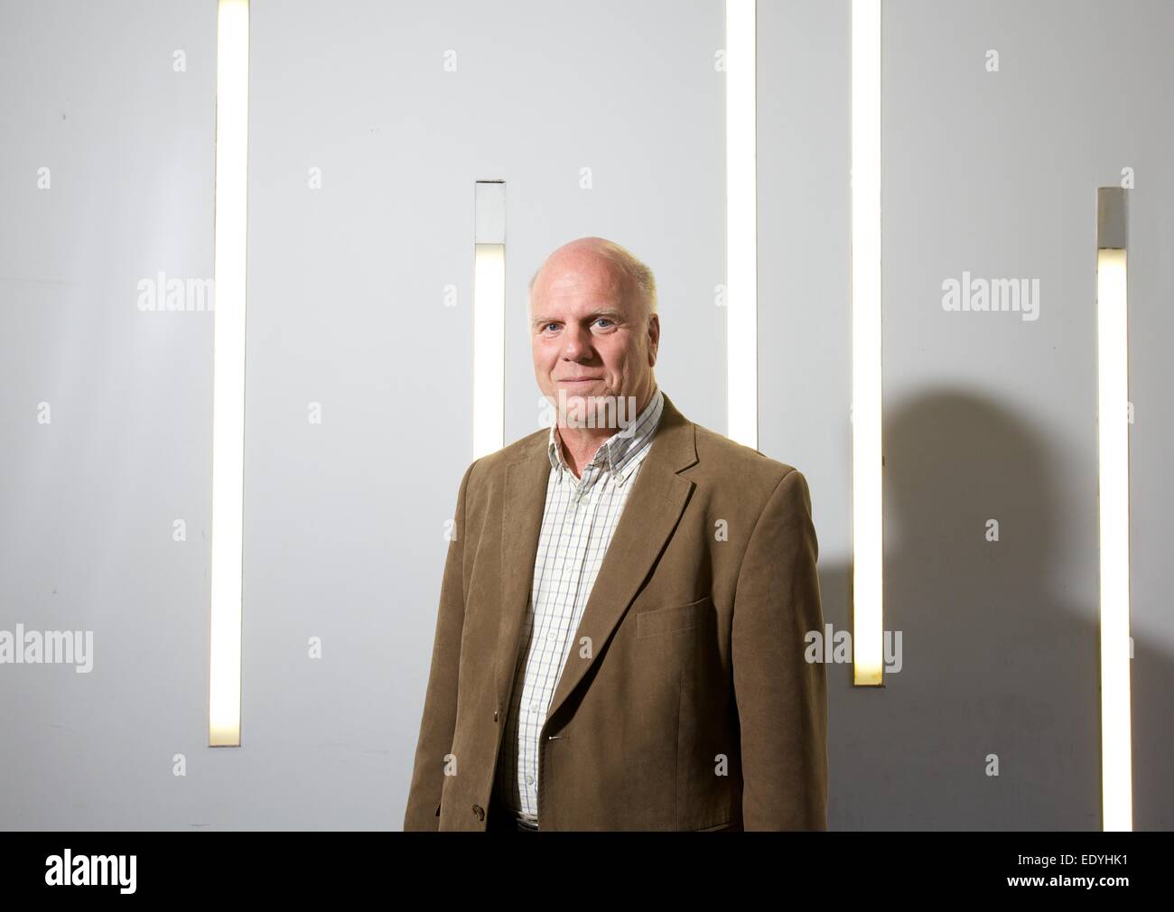 portrait of author Peter Robinson Stock Photo - Alamy