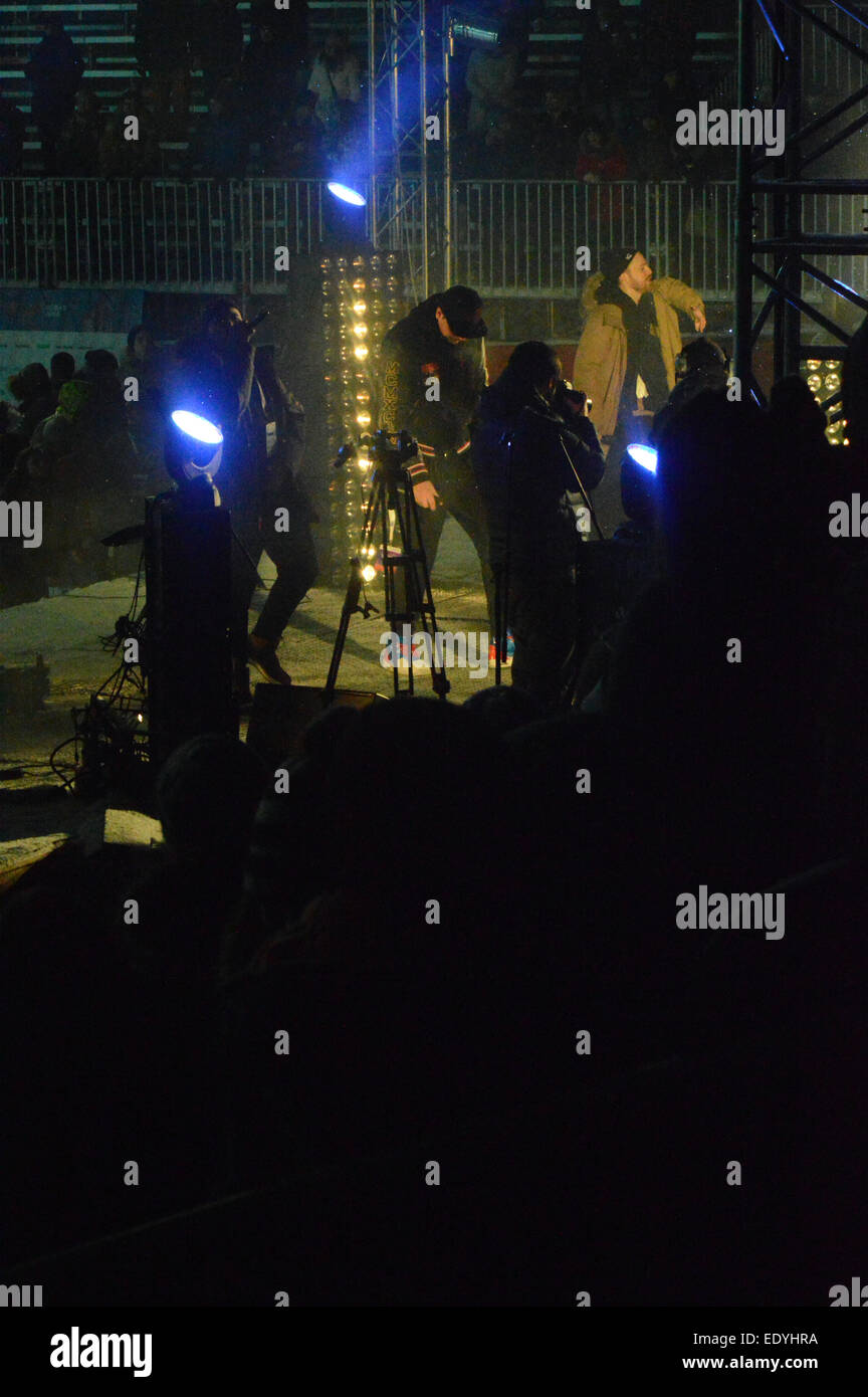 Speech by Russian rap group Kasta World Snowboard Tour GRAND PRIX DE ...