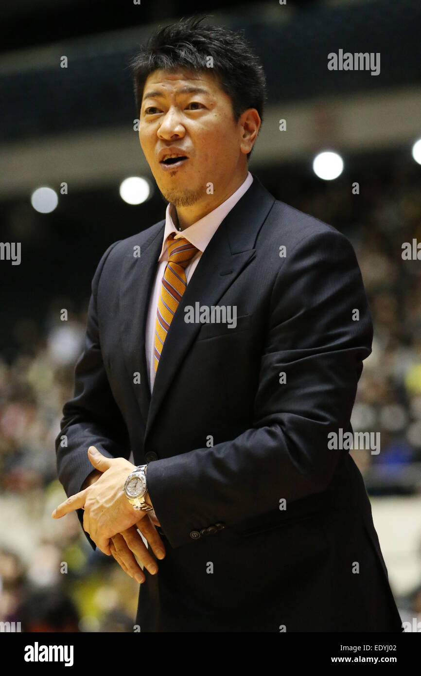 Kenichi Sako Headcoach (Hiroshima), JANUARY 12, 2015 - Basketball ...