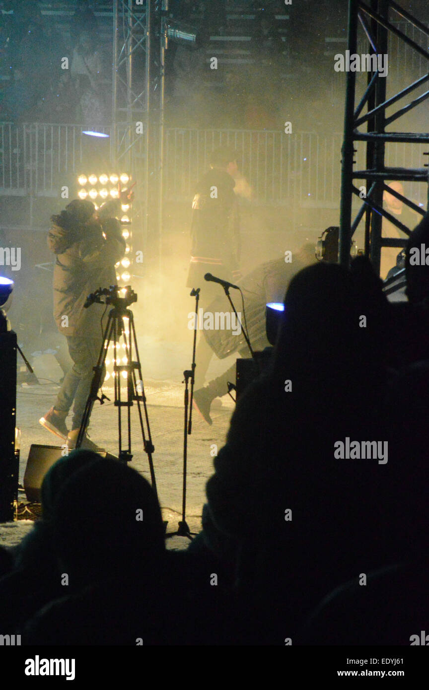 Speech by Russian rap group Kasta World Snowboard Tour GRAND PRIX DE ...