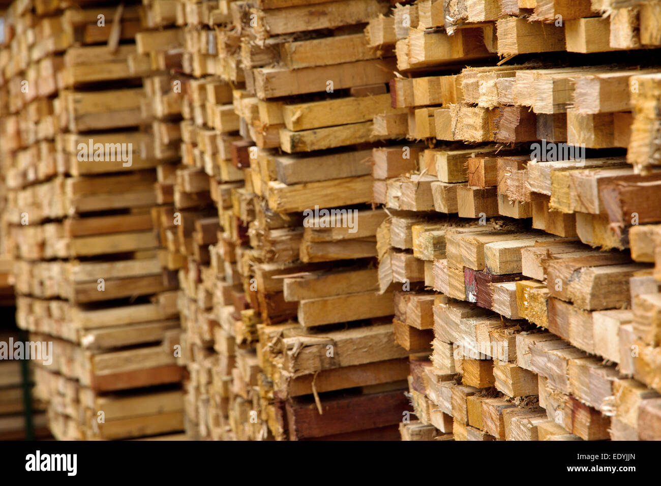 stack of timber wood Stock Photo - Alamy