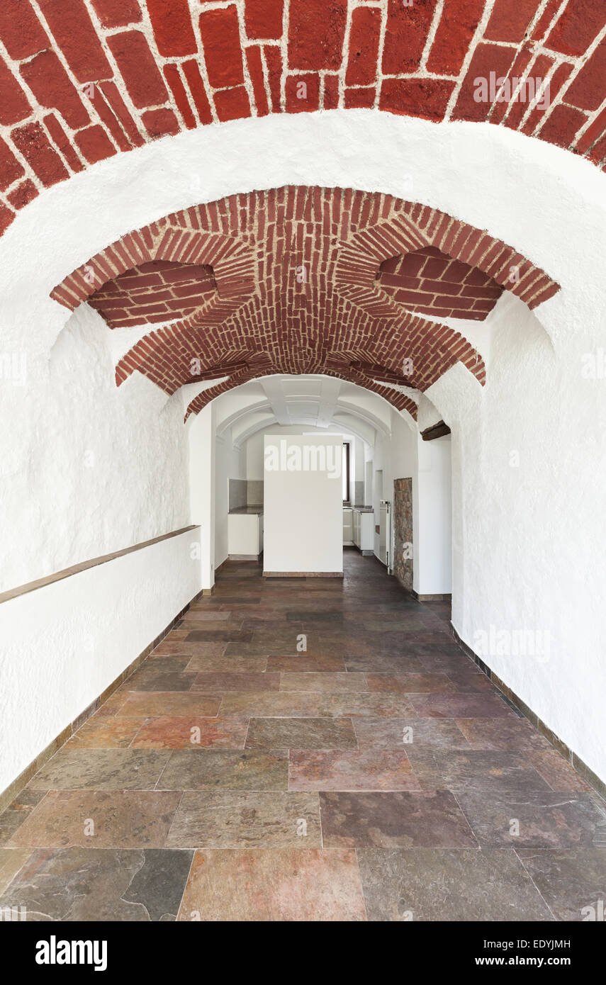 interior old house, vaulted ceiling Stock Photo - Alamy