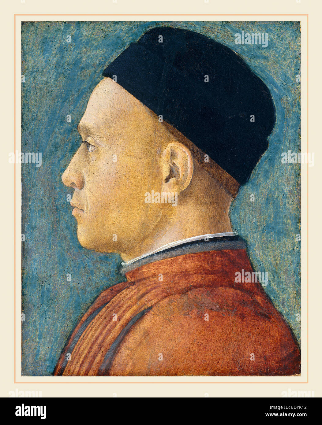 Andrea Mantegna, Portrait of a Man, Italian, c. 1431-1506, c. 1470 ...