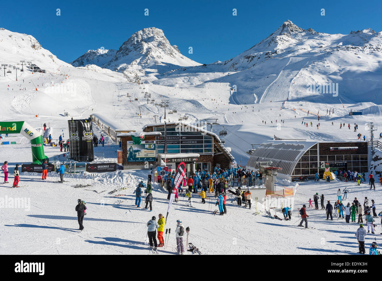 Ischgl winter hi-res stock photography and images - Alamy