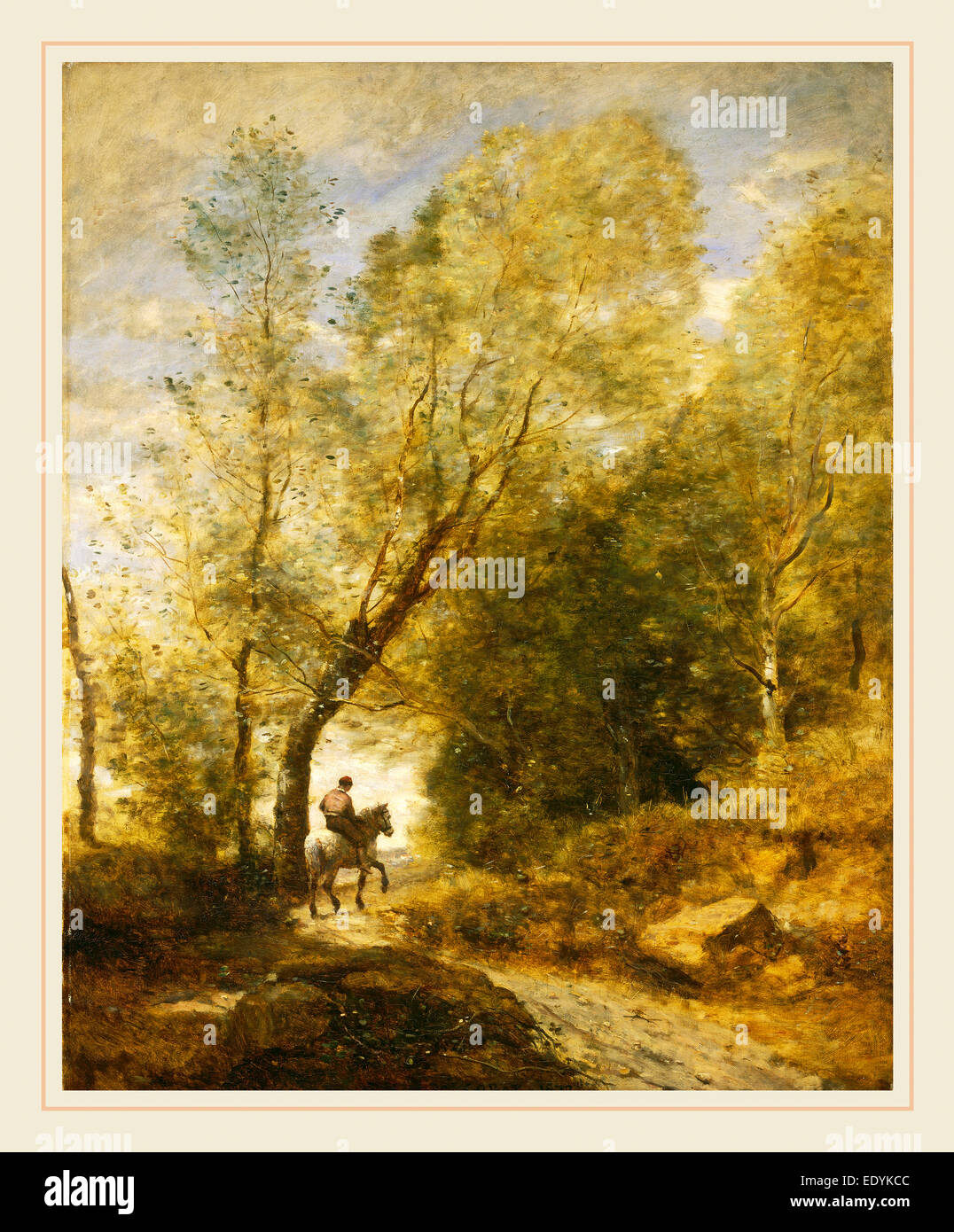 Jean-Baptiste-Camille Corot, French (1796-1875), The Forest of Coubron ...